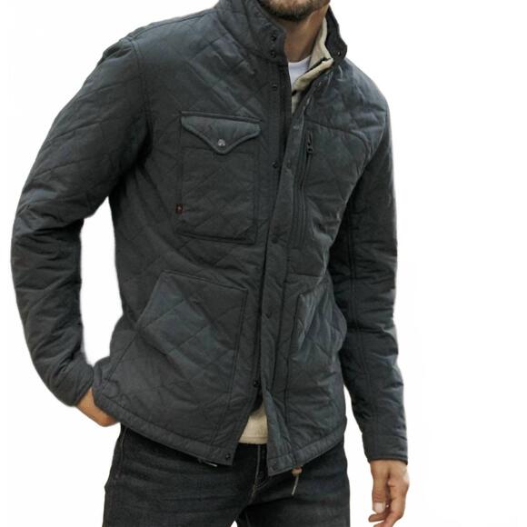 Relwen | Jackets & Coats | New Relwen Quilted Tanker Jacket In Navy ...